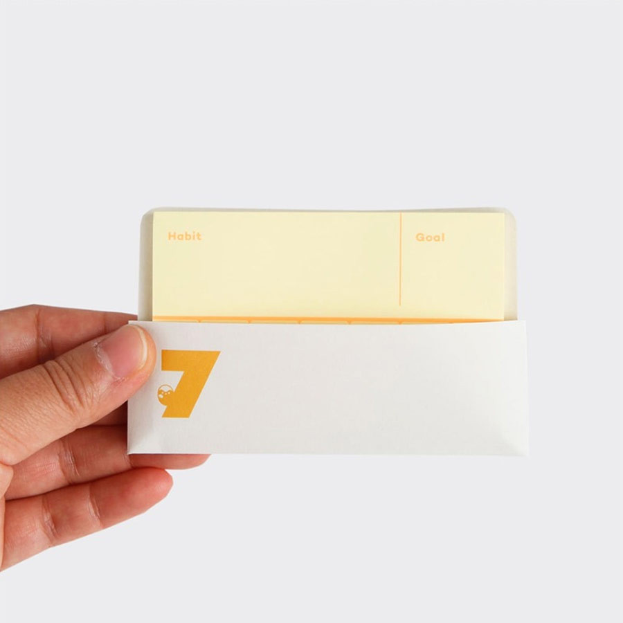 SOSOMOONGOO Munduk 35 Days Habit Tracker Notepad