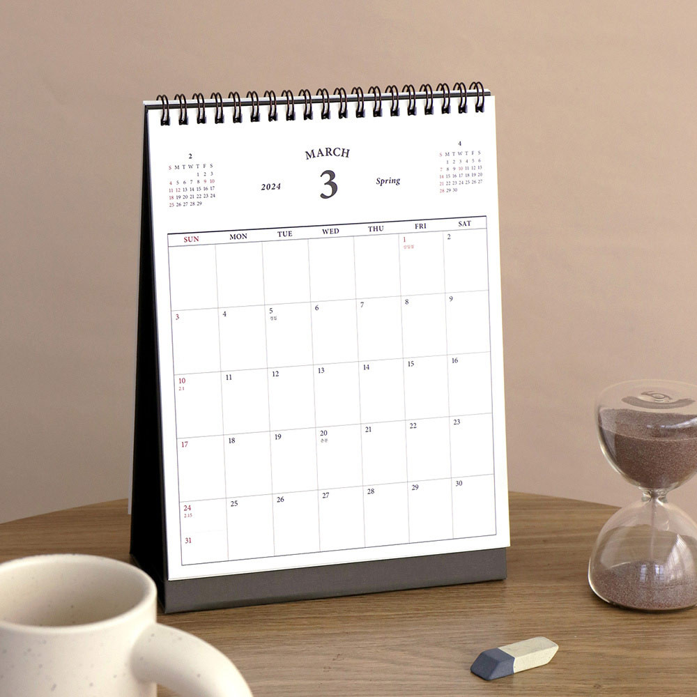 2024 Good Luck To You Standing Flip Desk Calendar