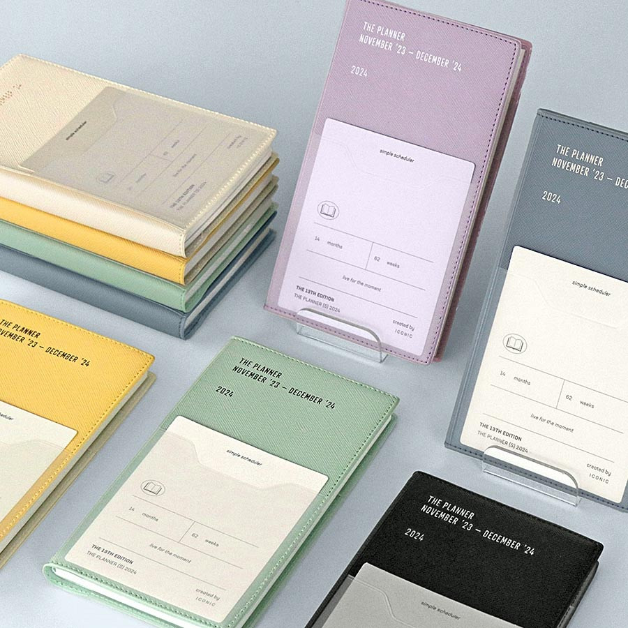 Iconic 2024 Moodscape Dated Weekly Diary Planner