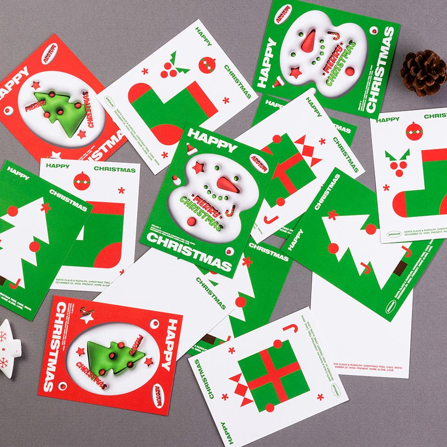 Iconic Friends Mini Assorted Greeting Cards Set All Occasion