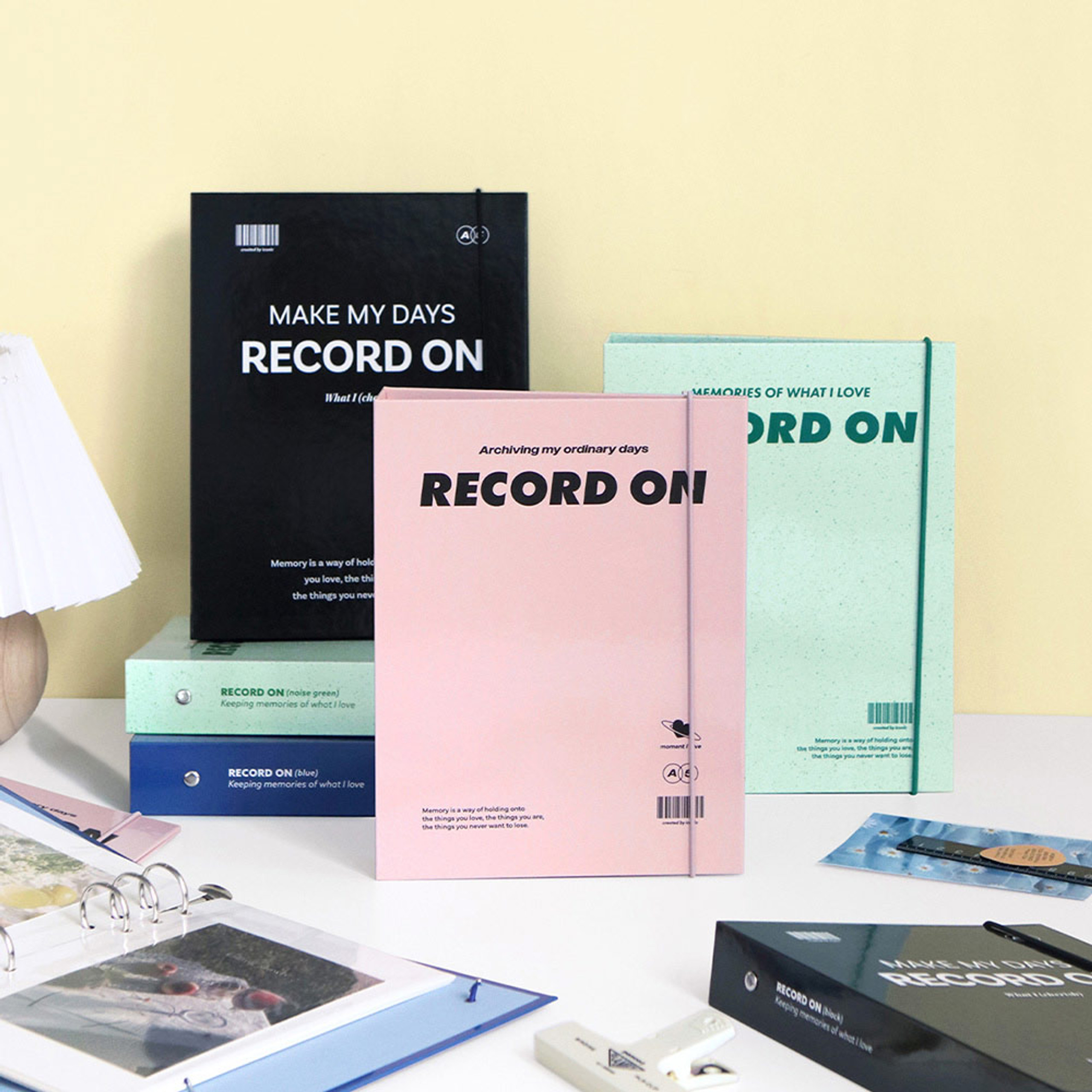 Paperian Attitude 6-ring A5 Binder Cover - Cute Stationery