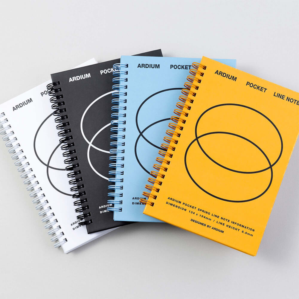 ICONIC Perforated A4 Wirebound Lined Notebook - Fallindesign