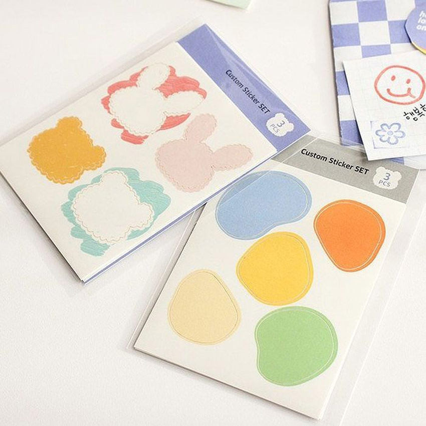 Customize Everything with Paper Sticker And Envelope Set