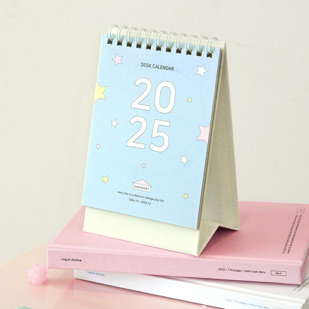 Paperian 2025 Archive Monthly Desk Calendar
