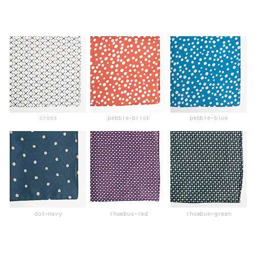 Livework Modern pattern cotton handkerchief hankie - fallindesign