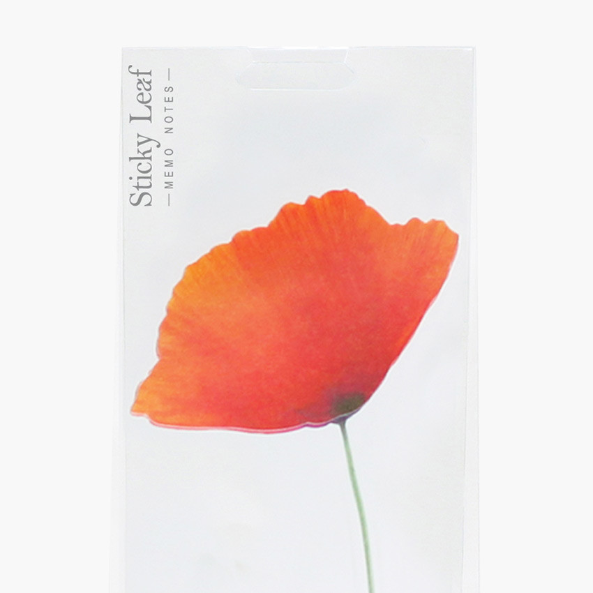 Appree Red rose sticky memo notes - fallindesign