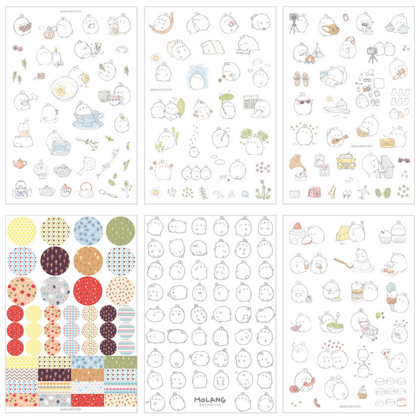 e2 Ancien stamp deco sticker ver.2 - fallindesign