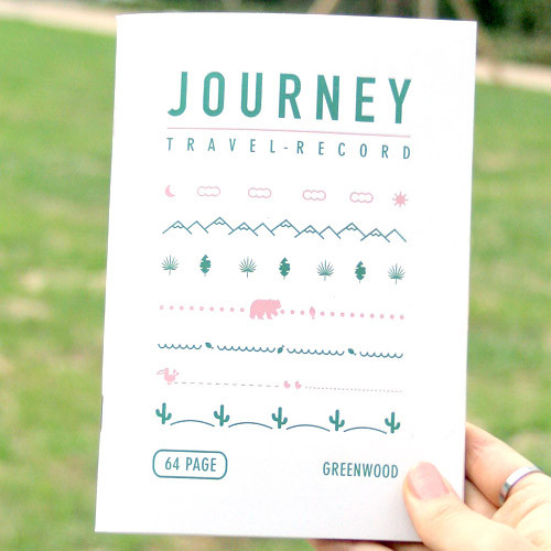 Dash and Dot Bon voyage wave travel note planner - fallindesign.com