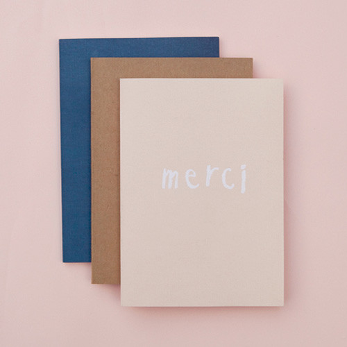 2017 Jstory Merci monthly dated diary notebook - fallindesign