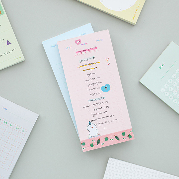 Dash and Dot My checklist notepad - Fallindesign.com