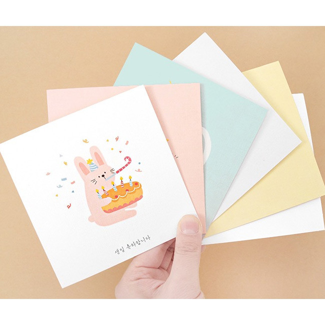 PONYBROWN Cartoon message card - fallindesign.com