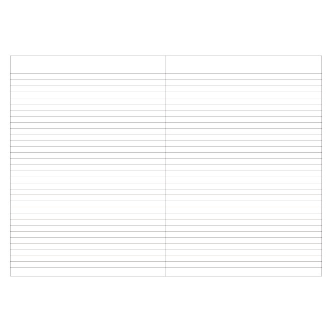 O-CHECK Le cahier classic large lined and plain notebook