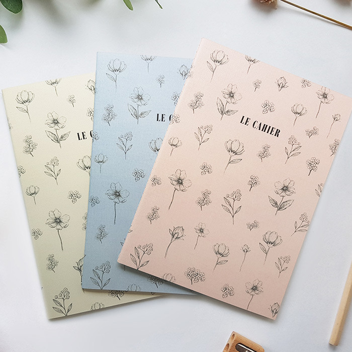O-CHECK Le cahier bonne pensee medium dot notebook
