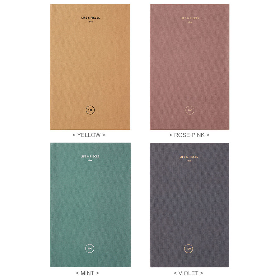 Livework Life and pieces idea plain drawing notebook