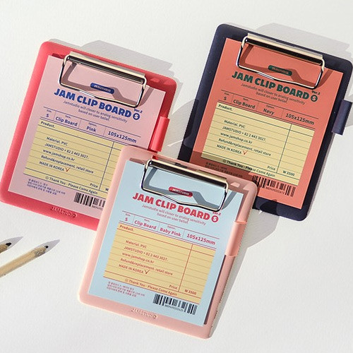 Jam studio Jam small clipboard with pen holder ver2