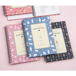 O-CHECK Spring come large school notebook - Fallindesign.com