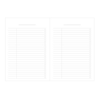 O-CHECK Spring come medium school notebook