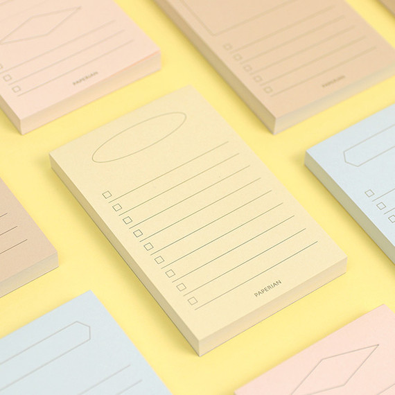 Dash and Dot My checklist notepad - Fallindesign.com