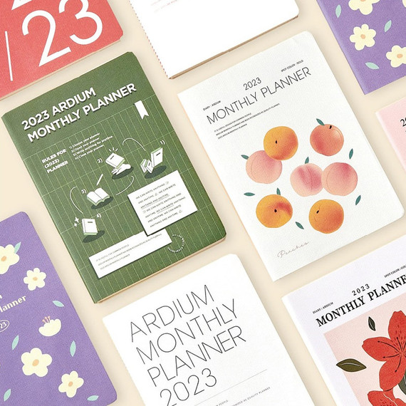 Indigo 2023 Official A5 Dated Monthly Planner Scheduler