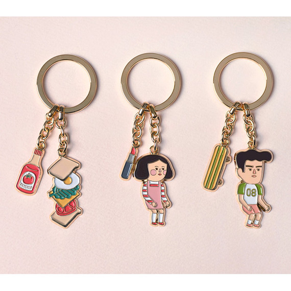Wanna This The Classic leather key ring - fallindesign.com