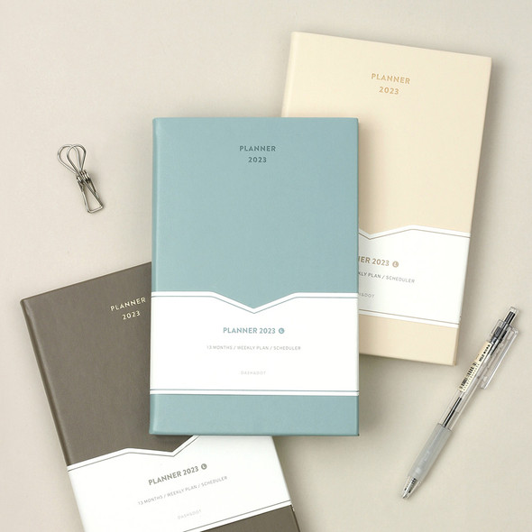 Dash And Dot 2023 Slow Life B6 Dated Weekly Planner Diary