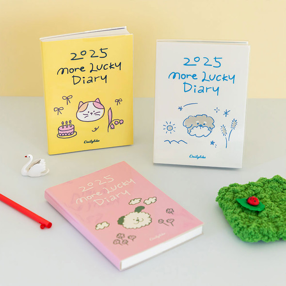 Dailylike 2025 My Buddy Dated Weekly Diary Journal