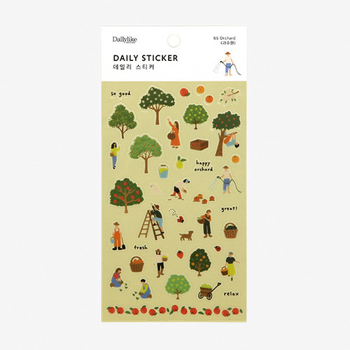 Dailylike Daily transparent deco sticker - Lamb