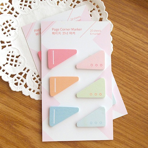 PlanD Icon check-it sticky note set bookmark - fallindesign.com