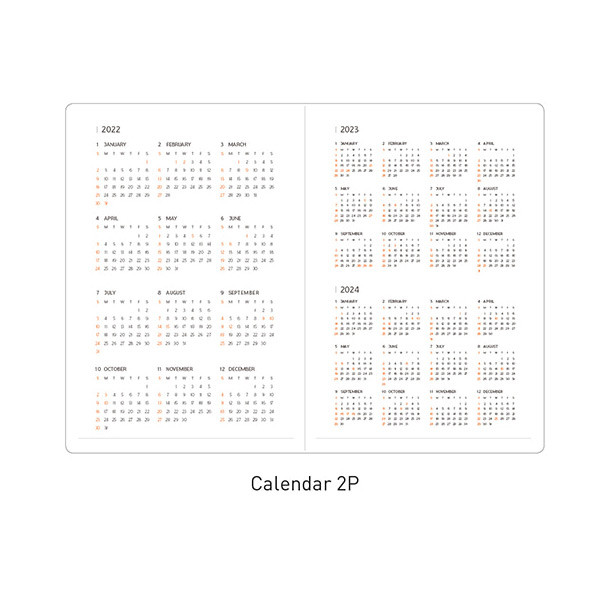 Ardium My 2022 Dated Monthly Diary Planner - Fallindesign