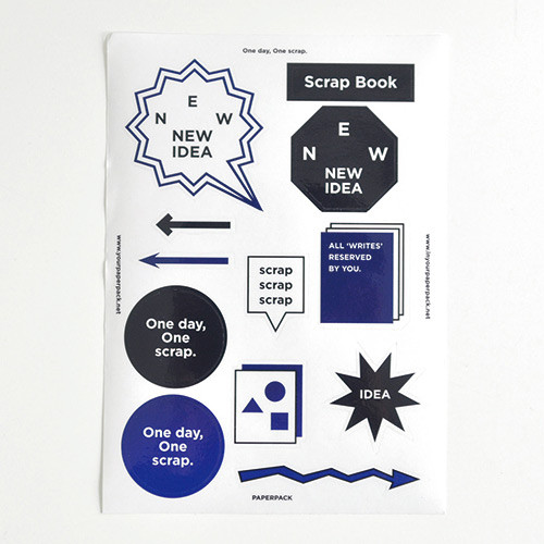 Paperpack One day scrap diy sticker - fallindesign.com