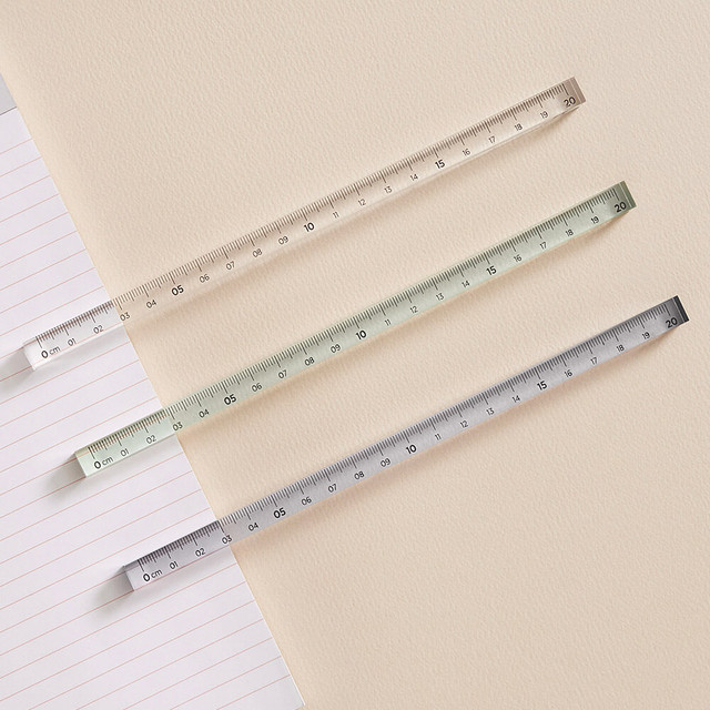 Make Your Lobda Acrylic Ruler 30cm - Crystal Clear Measuring