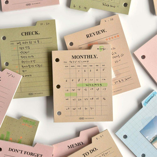 Paper Refills, 6 Ring Refills, 6 Hole refills | Fallindesign