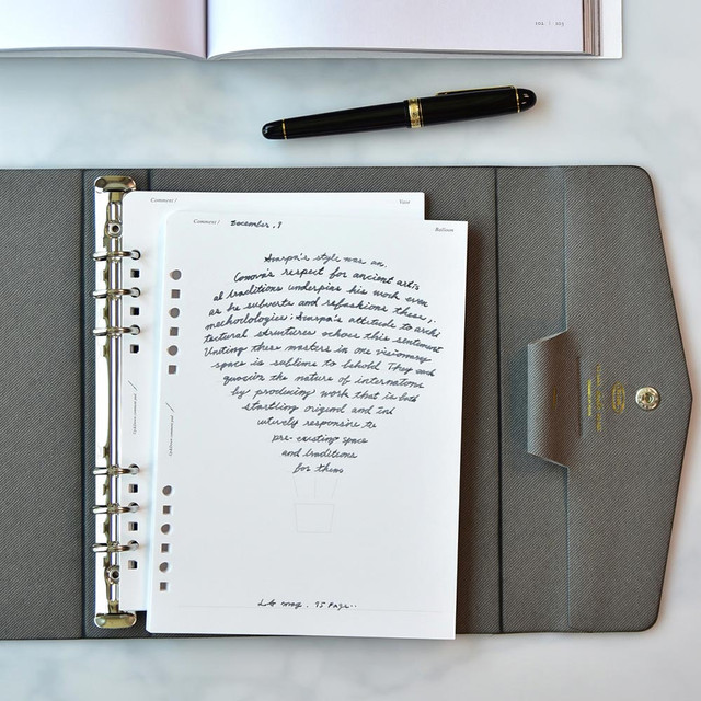 Paper Refills, 6 Ring Refills, 6 Hole refills | Fallindesign