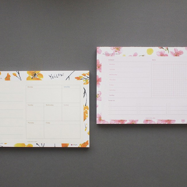 O-CHECK Record For Life Standing Undated Weekly Desk Planner