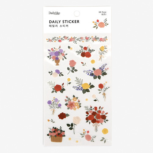 Dailylike Daily transparent deco sticker - Orchard