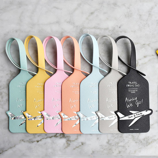 Cute travel luggage tags, name tag, travel tag, fallindesign
