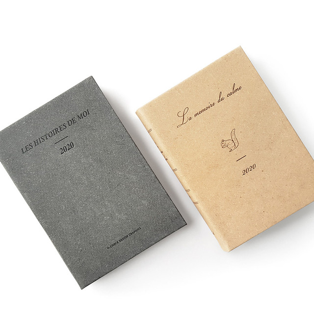 O-CHECK Eco-friendly 2020 A6 dated daily diary planner