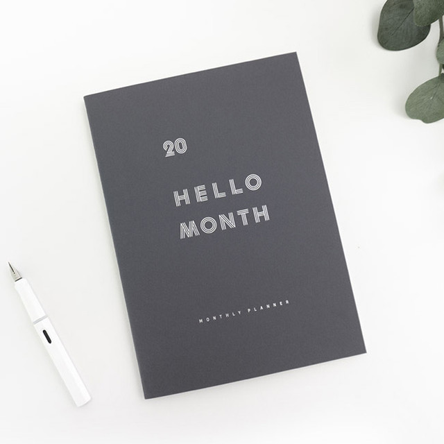 Eedendesign 2020 Hello month B5 dated monthly planner