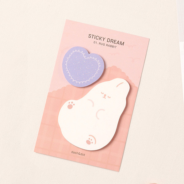 Dash And Dot Dream sticky notes memo pad