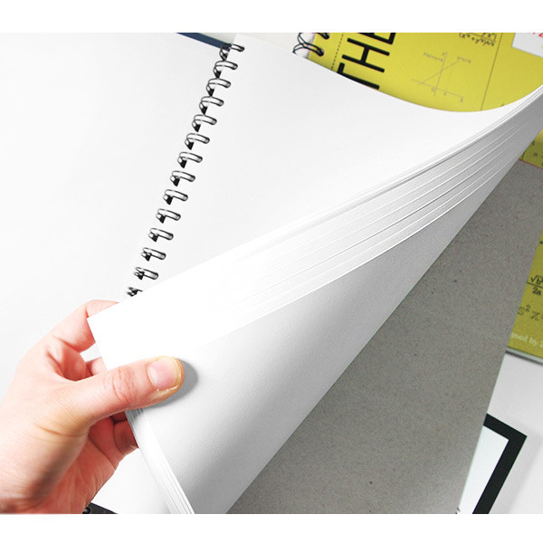 2young Elite Mathematics half perforated line blank notebook