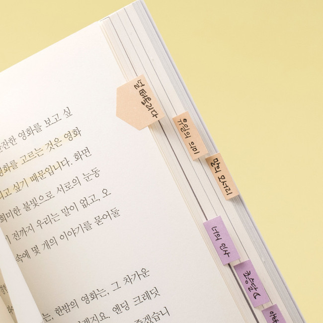 Byfulldesign Useful Index Marker Label Sticker Set