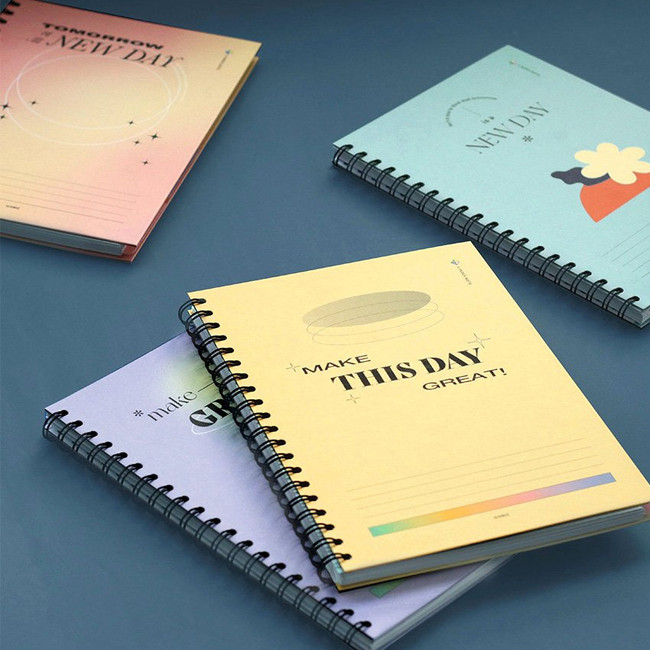 ICONIC Index B5 Wire Bound Lined Notebook - Fallindesign.com