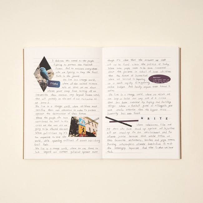 Ardium Kraft I Am Paper Premium Lined Notebook - Fallindesign