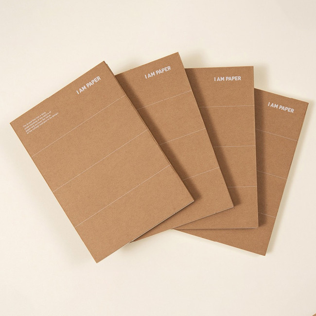 Ardium Kraft I Am Paper Premium Lined Notebook - Fallindesign