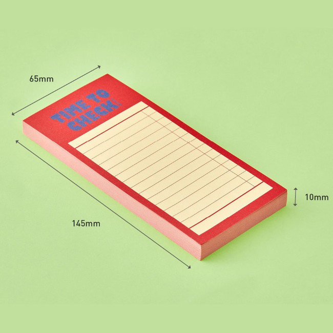 Ardium Time To Check Timetable Checklist Tracker Writing Pad