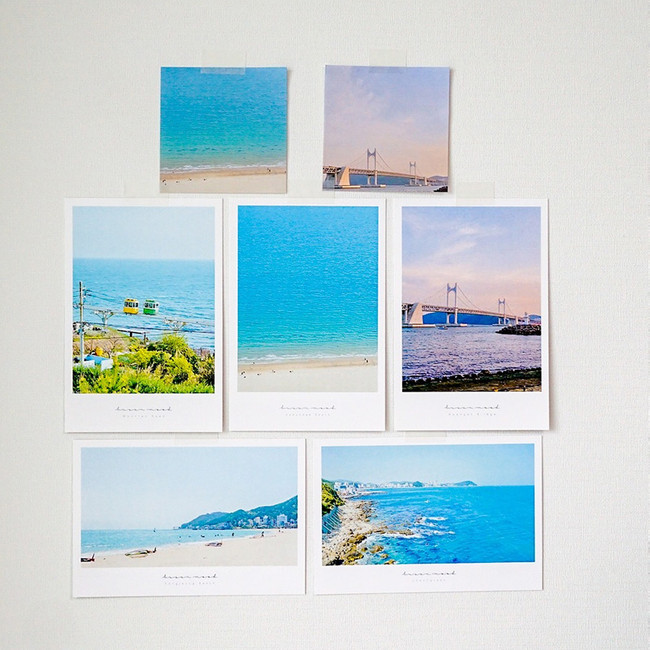 Meri Film Busan City View Photo Postcard - Fallindesign