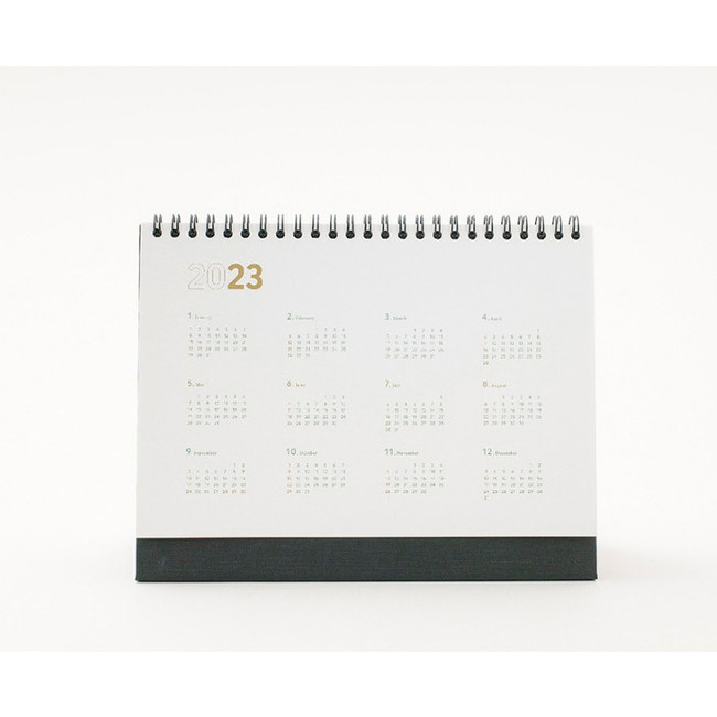 Byfulldesign 2023 Simple Medium Standing Flip Desk Calendar