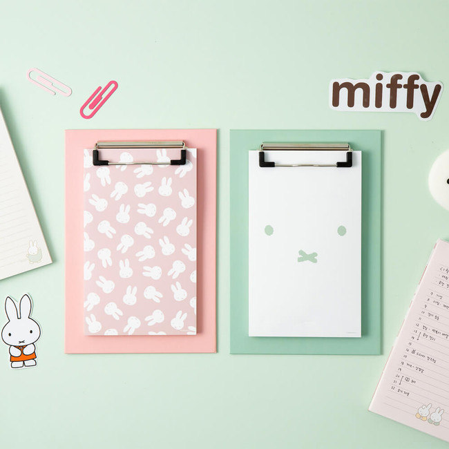 Brighten Your Day with the Miffy Clipboard Notepad Set!