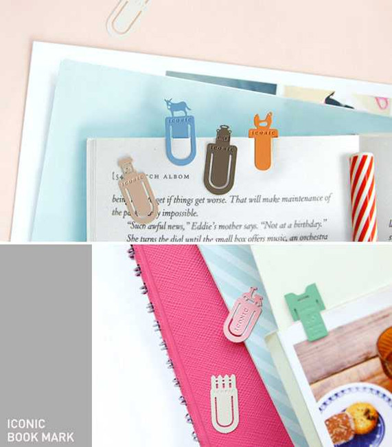 Iconic mini bookmark set - fallindesign.com