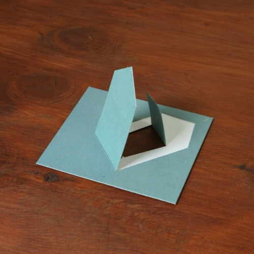 Moods&Views Color standing paper photo frame set - fallindesign